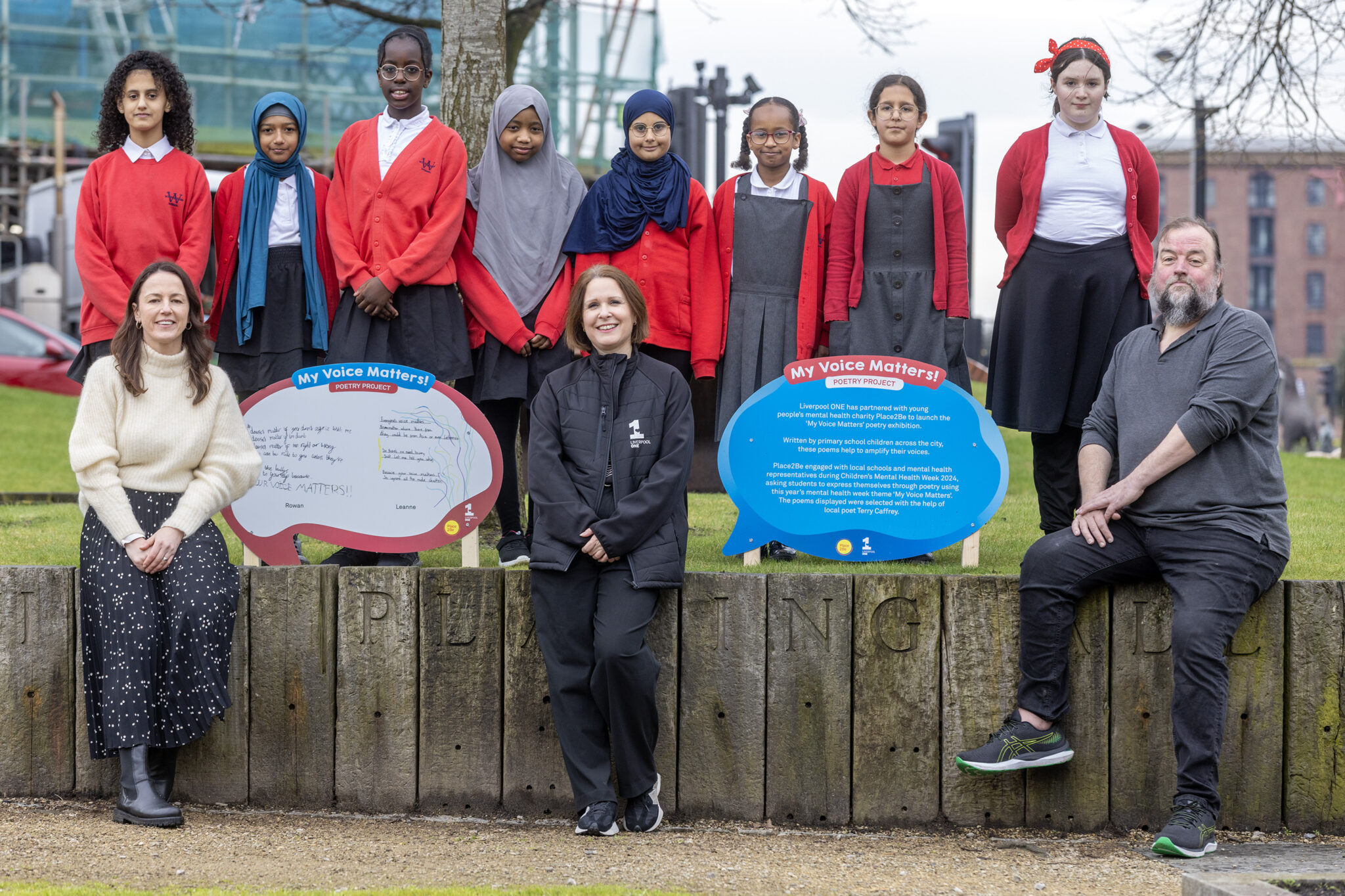 Liverpool ONE launch ‘My Voice Matters’ poetry exhibition - Liverpool ONE