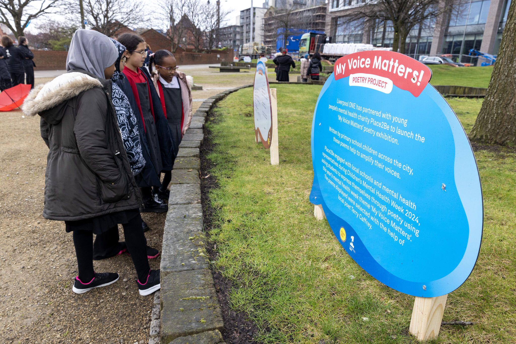 Liverpool ONE launch ‘My Voice Matters’ poetry exhibition - Liverpool ONE