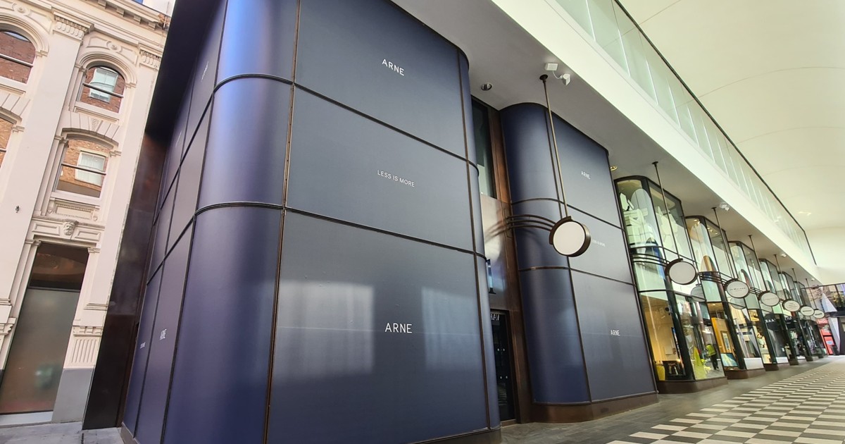 ARNE returns to Liverpool ONE with their first-ever standalone store ...