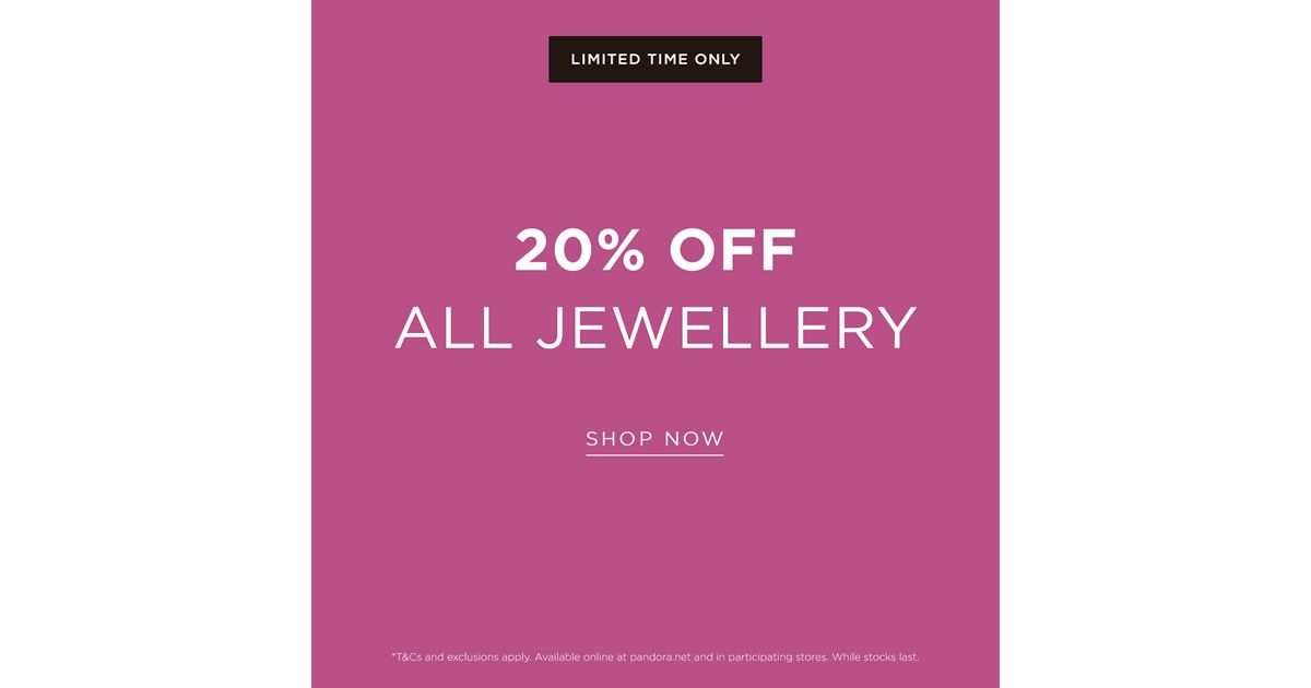 Pandora: 20% off - Liverpool ONE